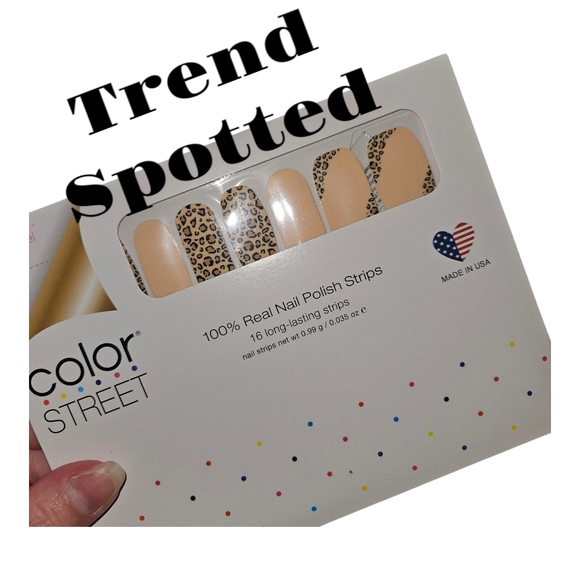 Color Street | Makeup | Nwt Trend Spotted Color Street Retired Nail ...